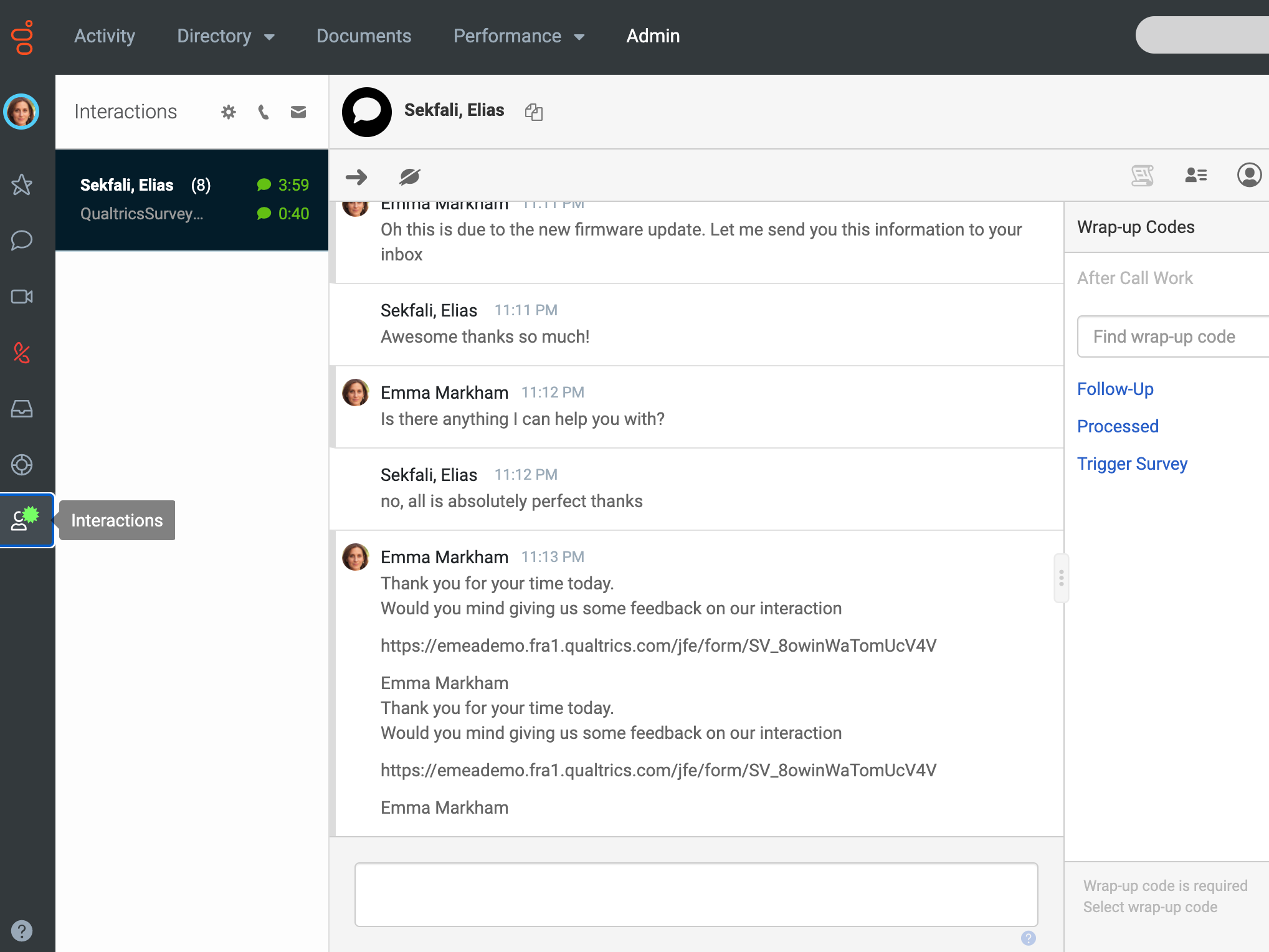 Qualtrics capabilities include: