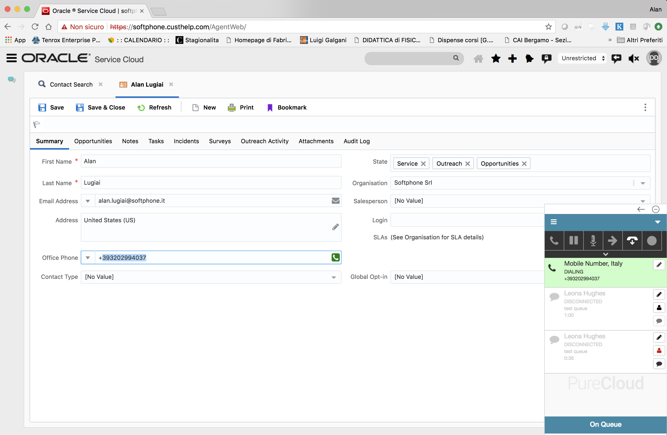 Main features and functionality