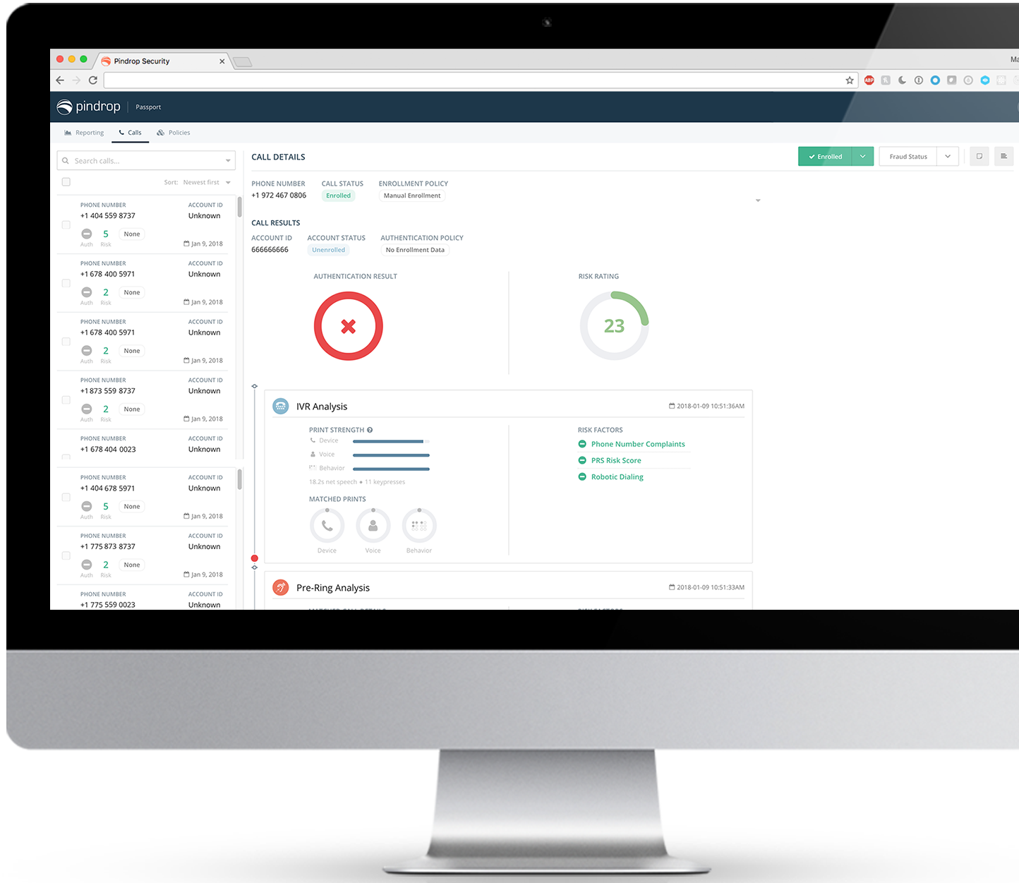 Pindrop offers multiple solutions for your contact center: Passport ...