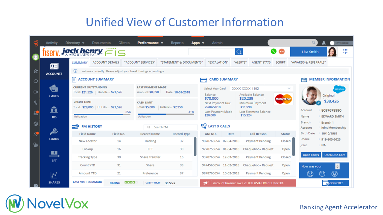 Jack Henry JXchange Fiserv Jack Henry Xperience Pindrop FIS