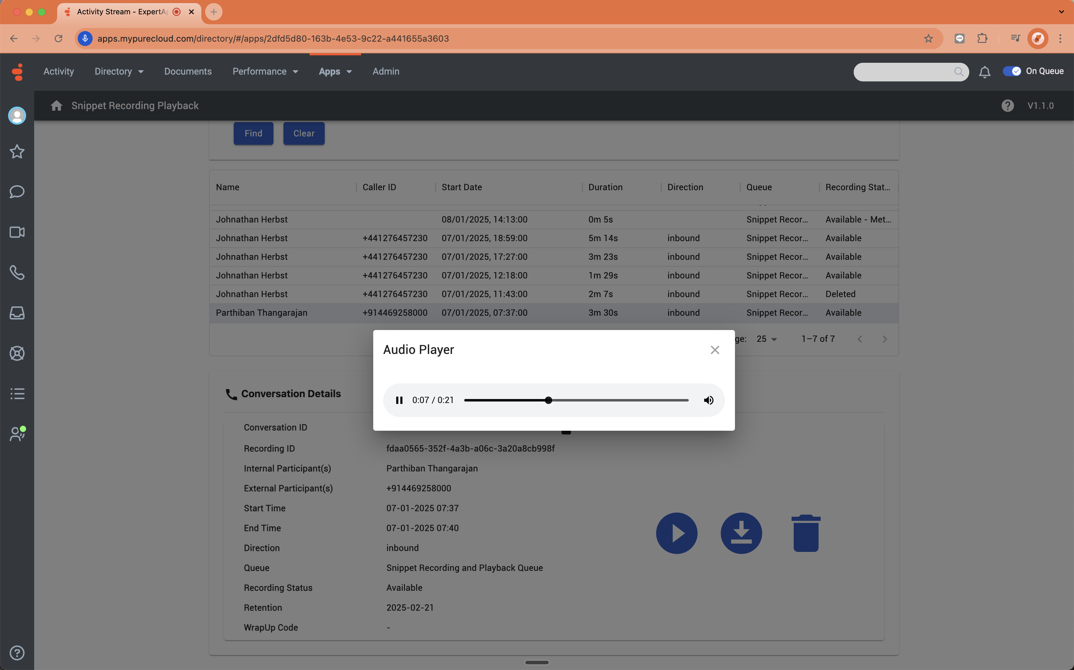 Additional Details - Genesys Expert Apps by Professional Services
