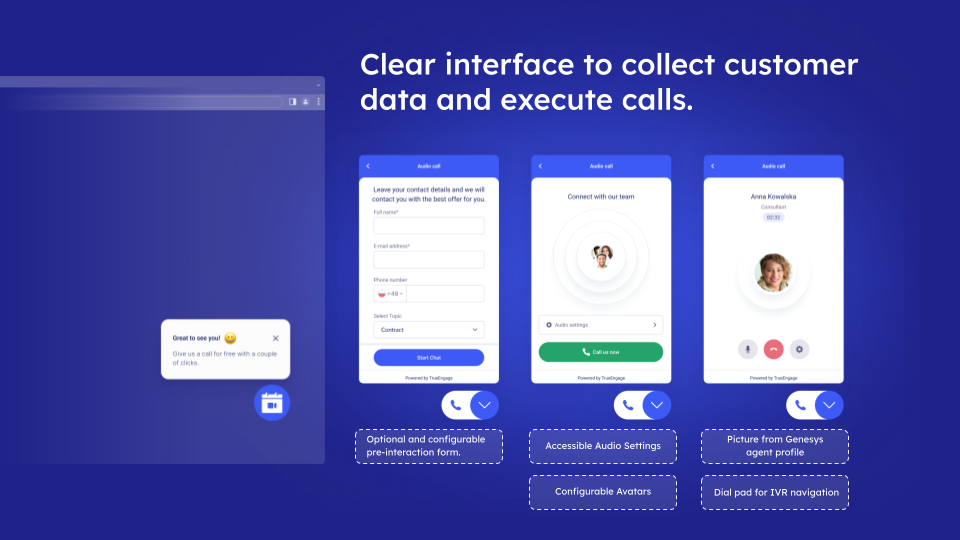 Enhanced Web Messaging, WhatsApp, FB Messenger WebRTC Voice & Video ...